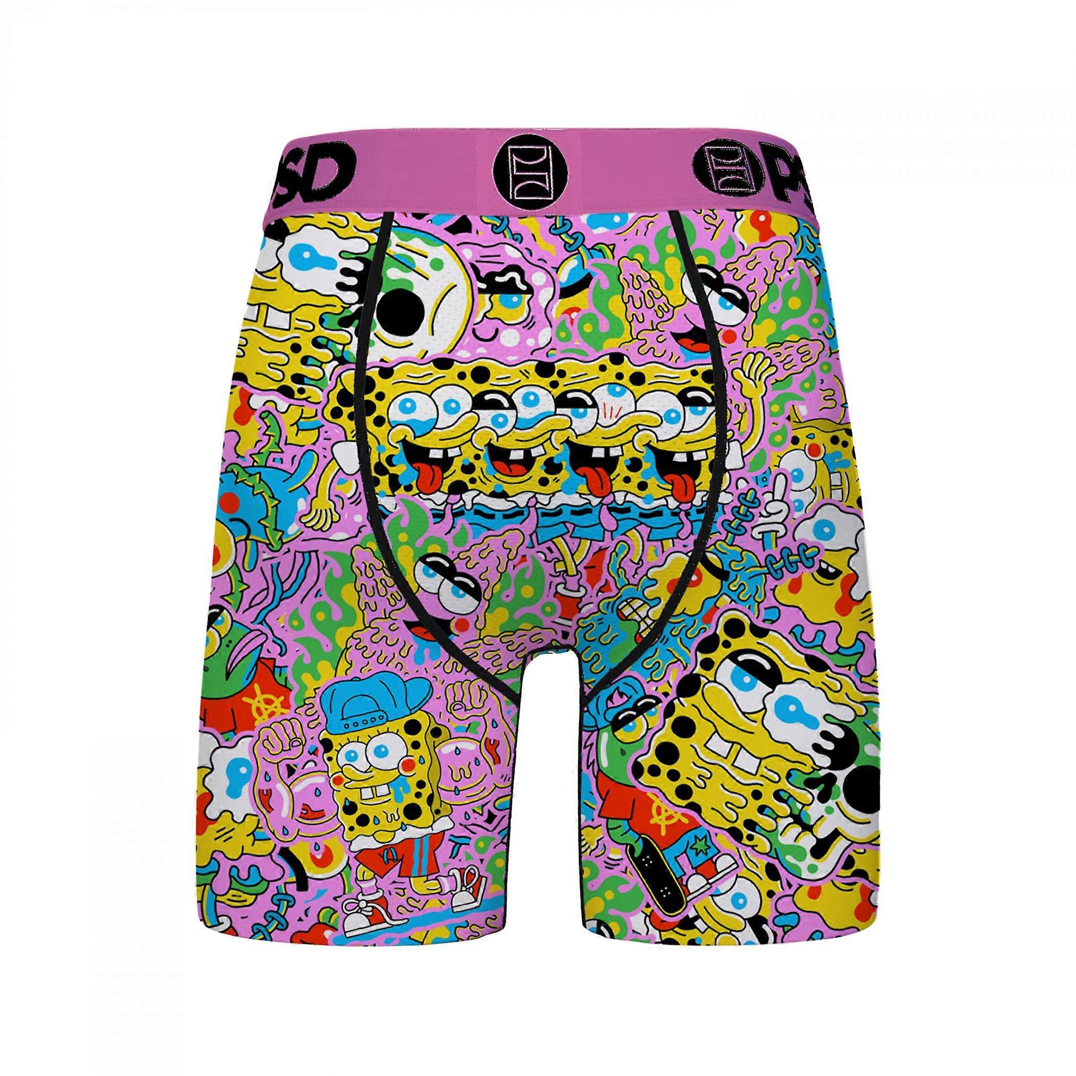 SpongeBob SquarePants Pop Melt PSD Boxer Briefs | Fruugo UK