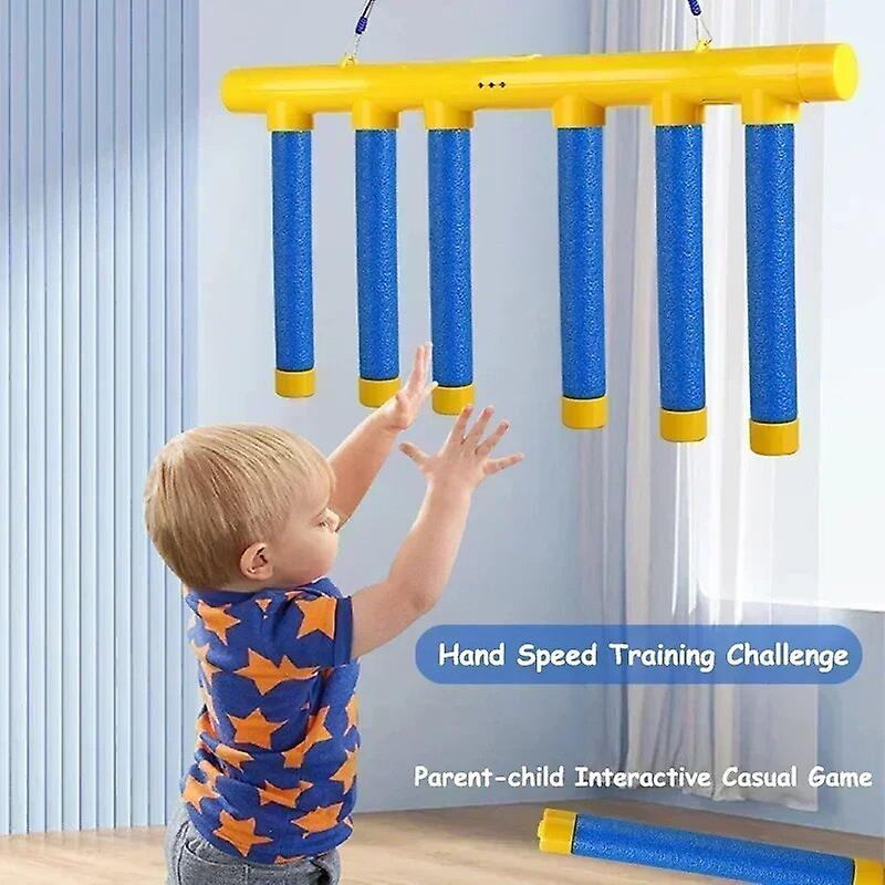 Fun Challenge Falling Sticks Game Toy Sports Training Reaction Ability Educational Activity ...