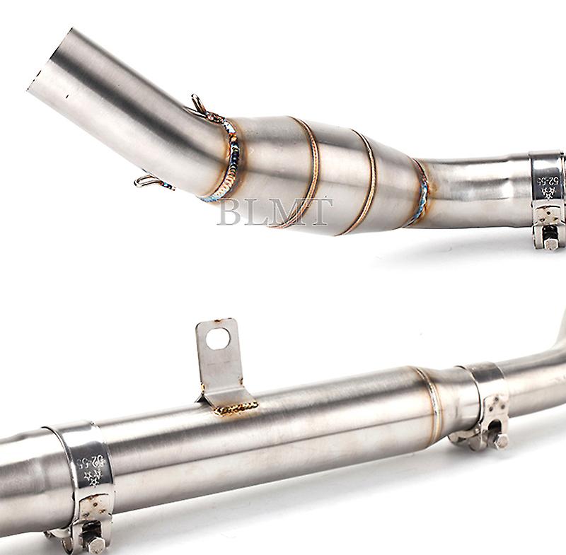 Motorcycle Exhaust Systems Escape Modified 51mm Front Middle Link Pipe ...