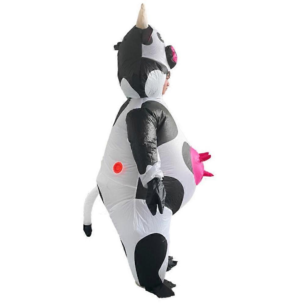 Inflatable Suit Cow Blow Up Outfit Dairy Cow Inflatable Costumes Dairy ...