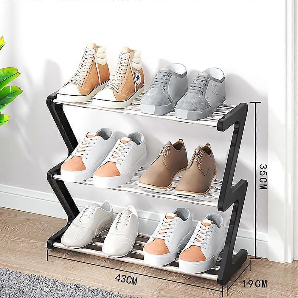 Tier Small Shoe Rack - Small Shoe Rack - Stable and Narrow Shoe Storage ...