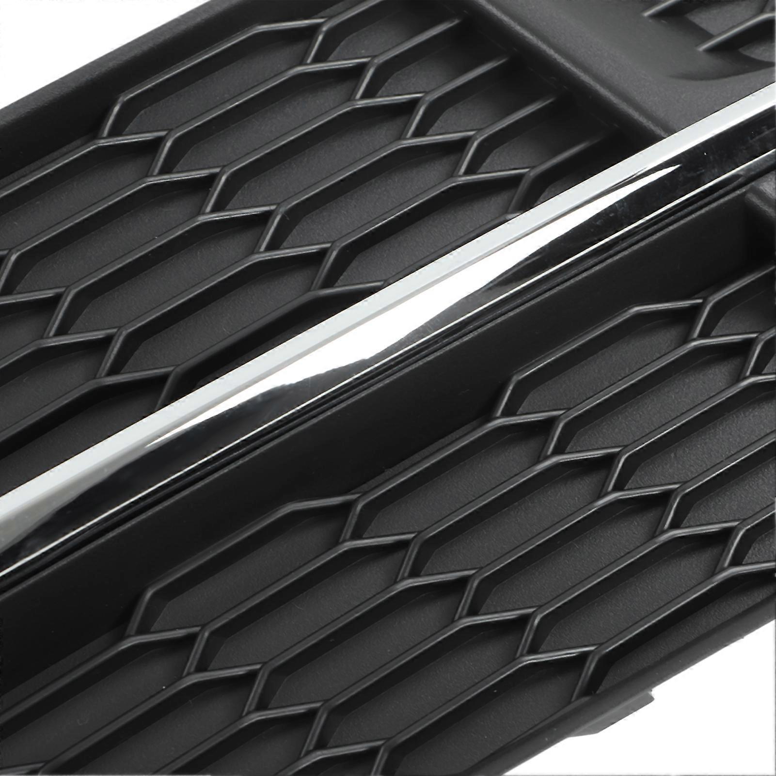 Pair Front Bumper Fog Light Grille Cover 4G0807681AN Replacement for A6 ...