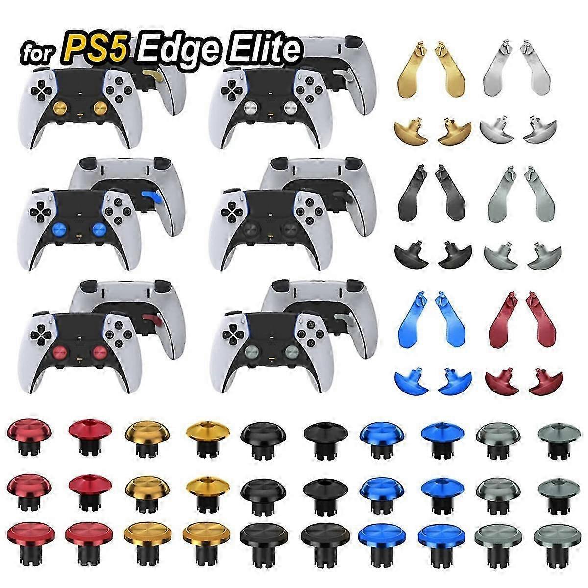Metal Joystick Kit for Edge Game Console Joystick Back Paddles Triggers ...