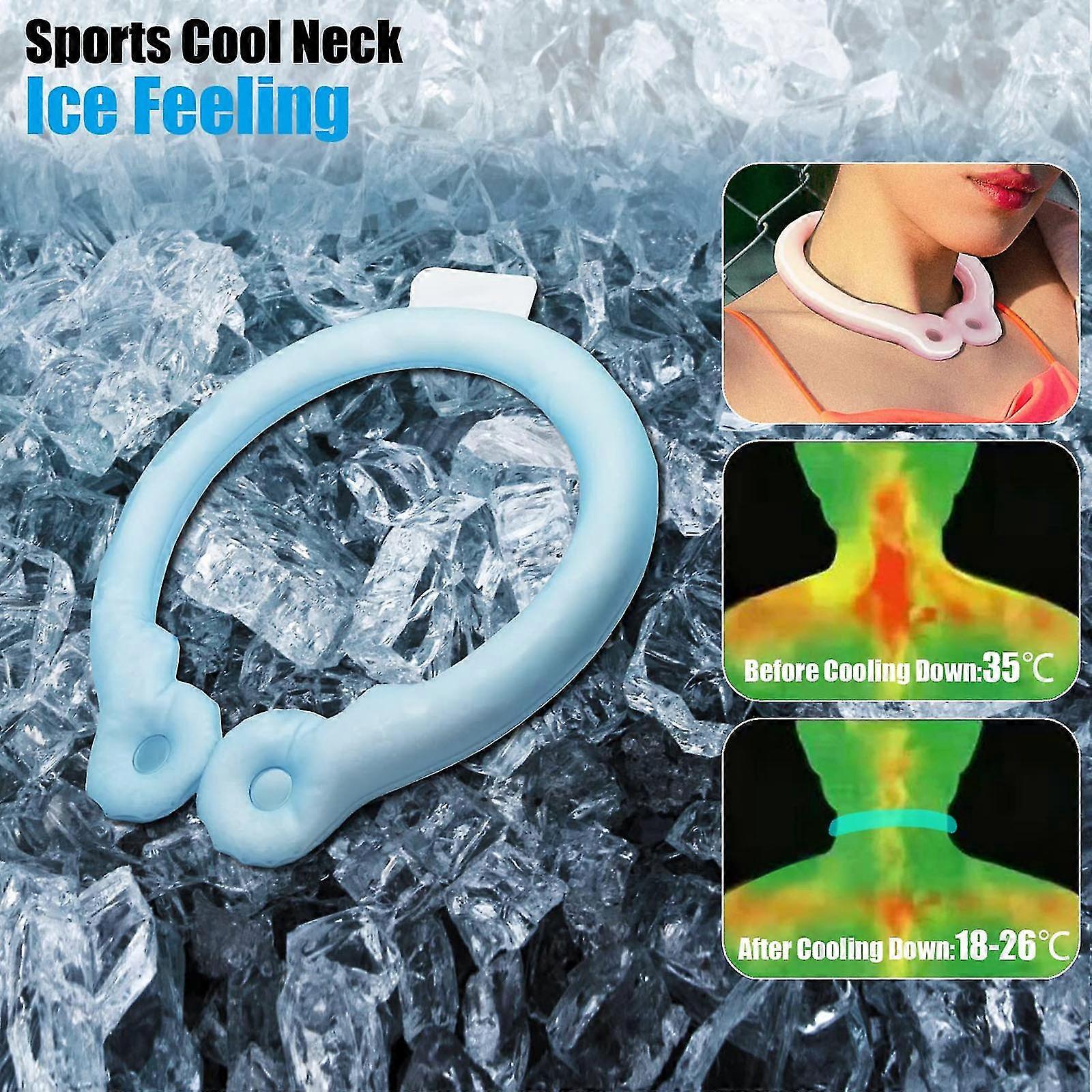 Reusable Neck Cooling Tube For Extremely Hot Weather Neck Cooling Ring ...