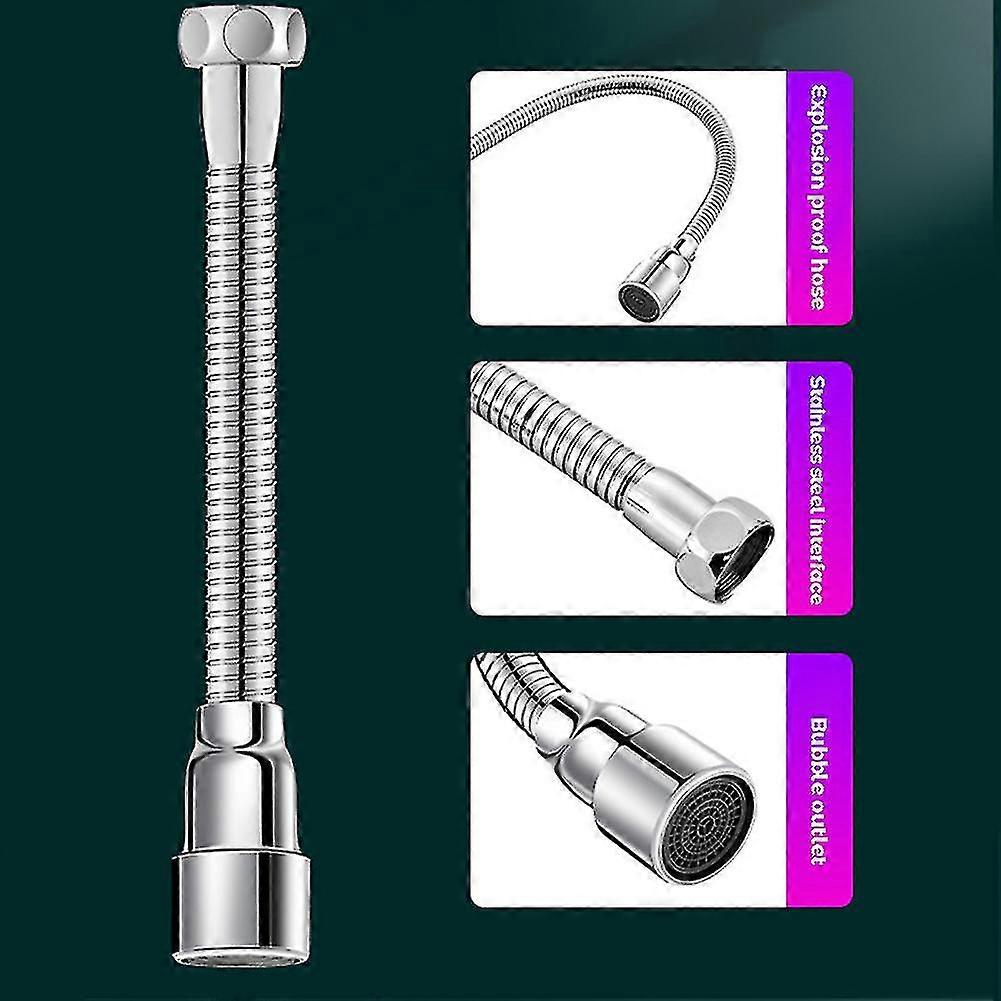 Universal Rotatable Faucet Extenders Anti-splash Head Nozzle Aerator ...