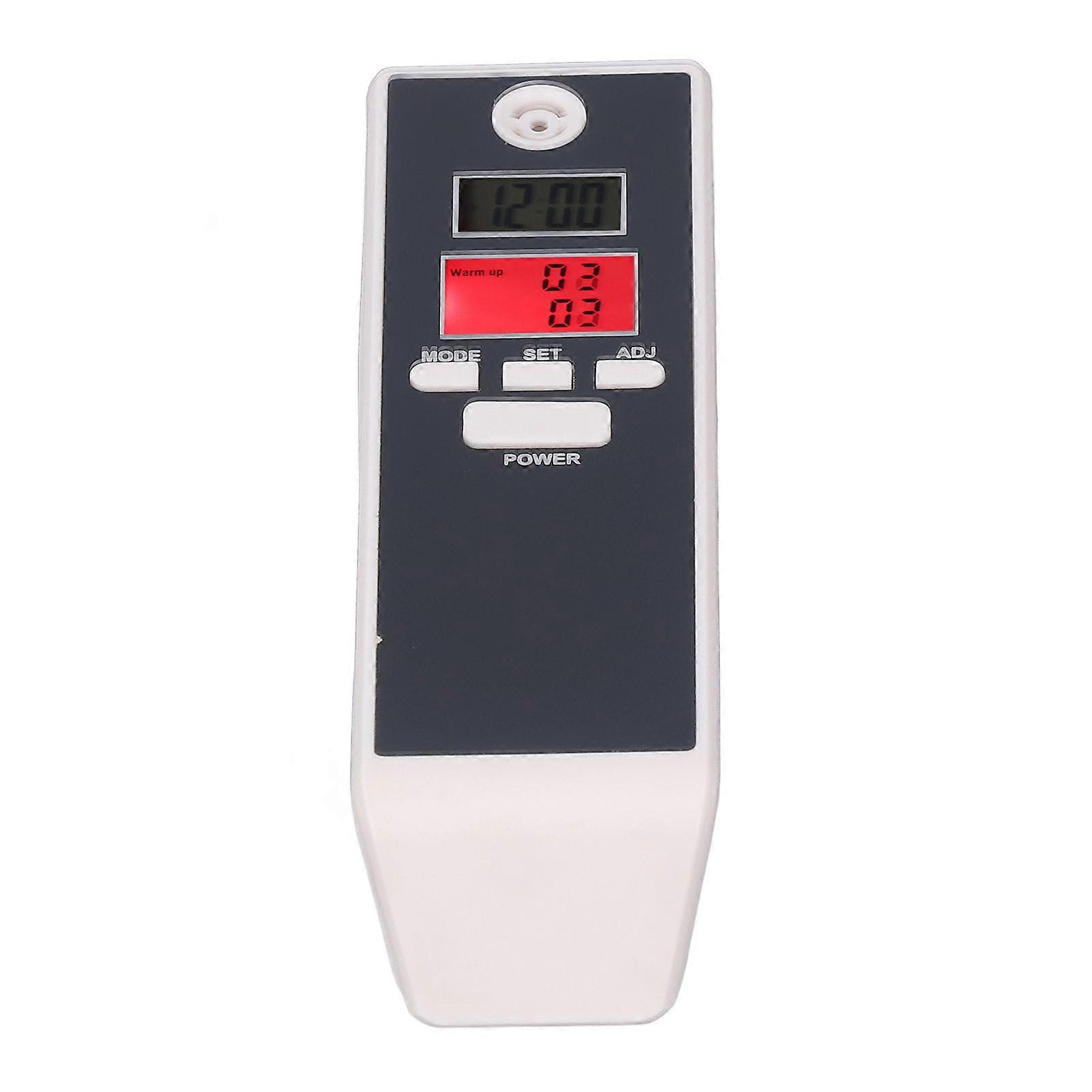 Breath Tester Digital Drunk Meter Dual LCD Display with Audio Alarm for ...