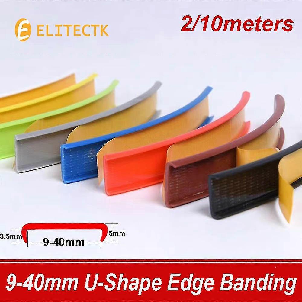 2m/10mx32mm U-shape Edge Banding Self Adhesive Veneer Edging Tpe ...