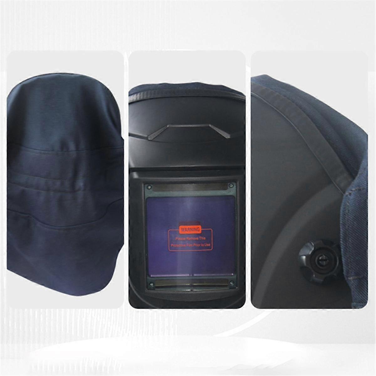Welding Cap Bib Easy to Install Anti-Backlight Interference Cape Welder ...