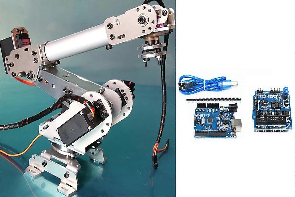Multi-Dof Robot Arm Abb Industrial Manipulator Claw Gripper with MG996R ...