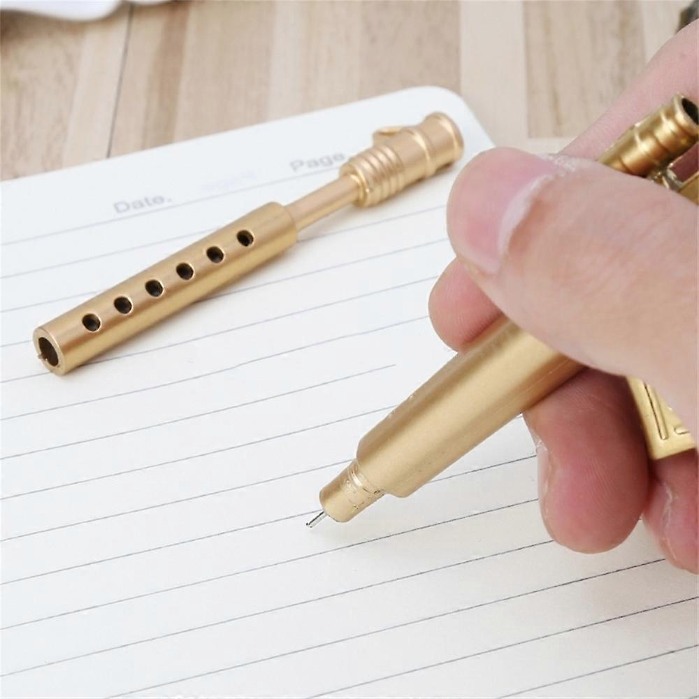 1Pc Rifle Shape Black Ink Ballpoint Pen Stationery Ball Point Novelty ...