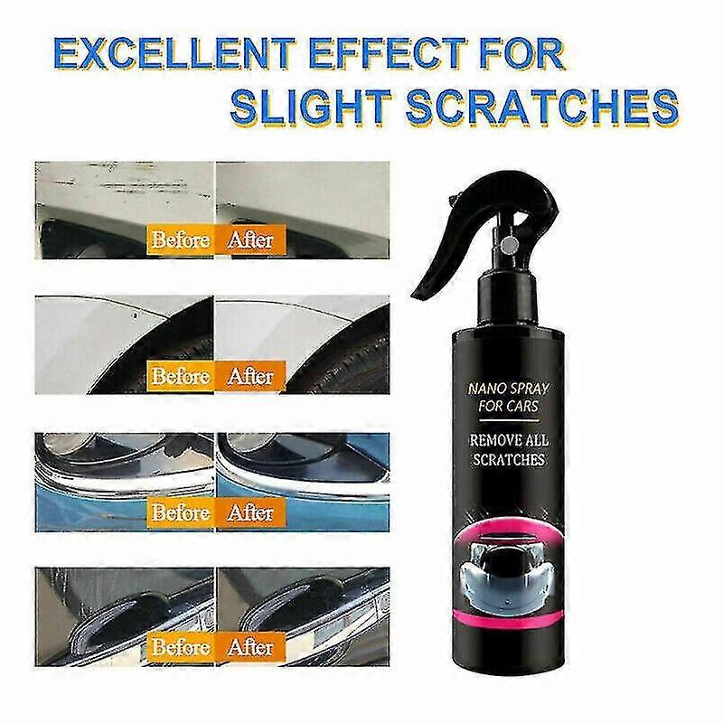 Nano Magic Car Scratch Remover&nano Spray Cloth Scratch Eraser Surface ...