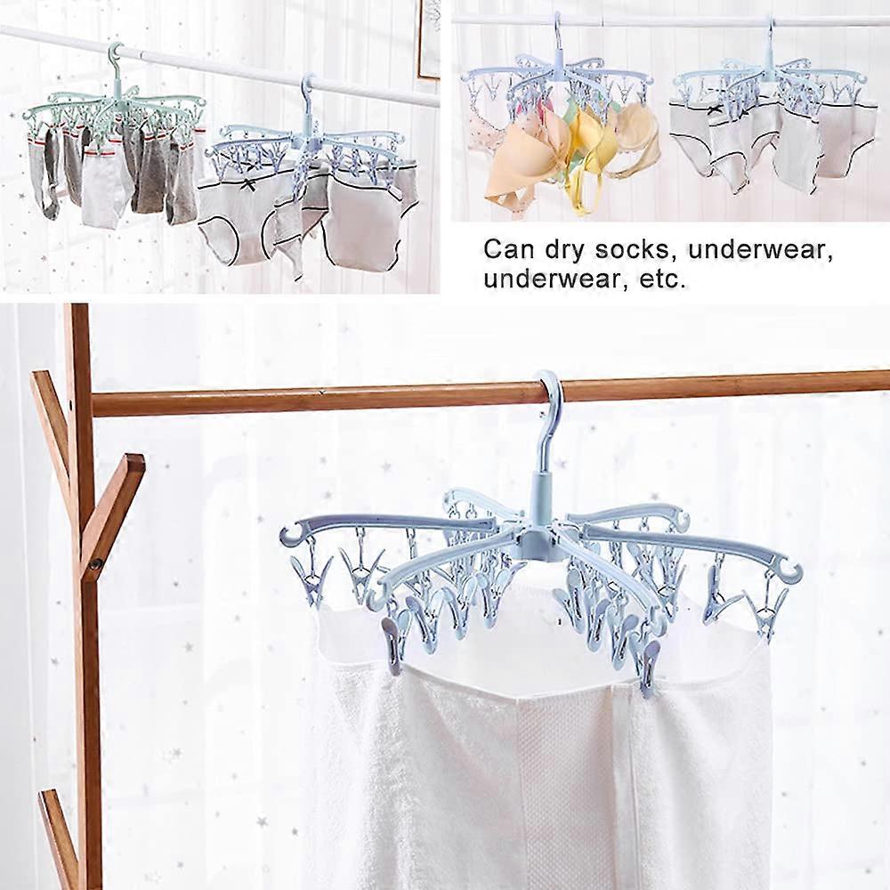 Sock dryer clothes rack, 24 cones outdoor clothes dryer, rotatable and ...