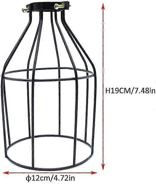 Vintage Lamp Shade, Metal Bulb Guard Lamp Cage,industrial Retro ...