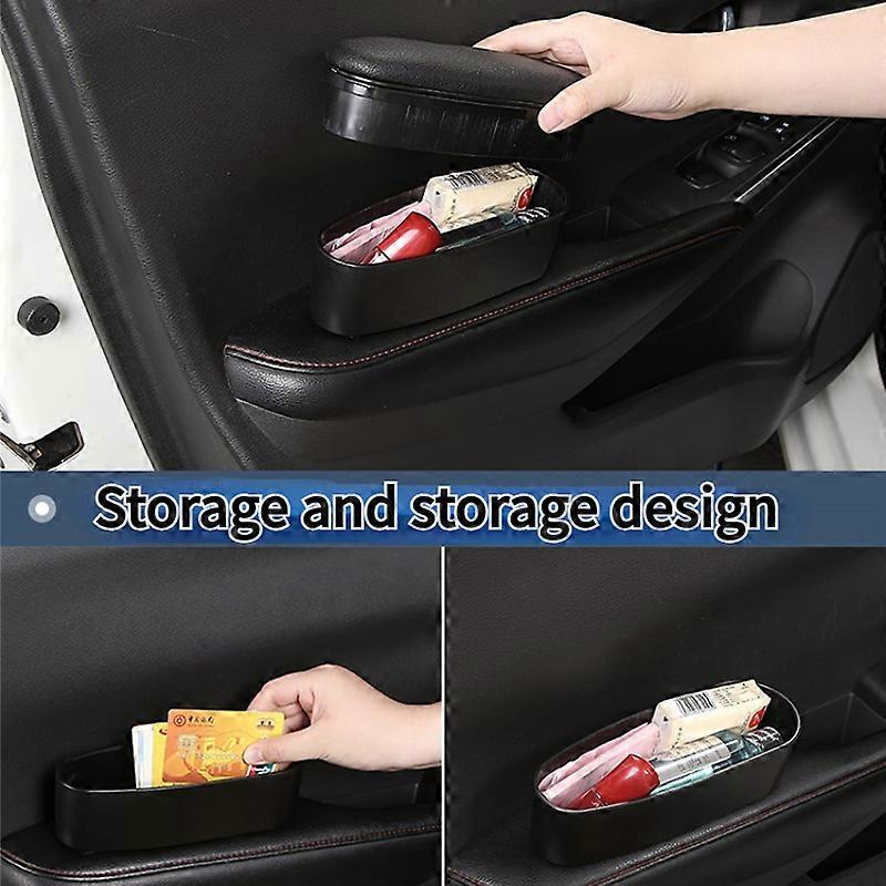 Universal Storage Functional Armrests Car Door Leather Ergonomic ...