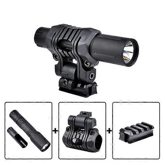 Tactical Metal Modlit PLH V2 Handheld Flashlight 1300Lumen Hunting ...
