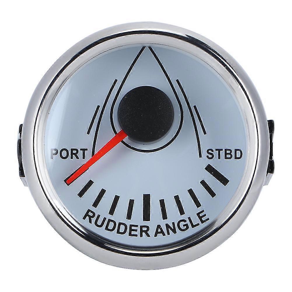 52mm Universal Boat Rudder Angle Indicator 0-190ohm Signal with Rudder ...