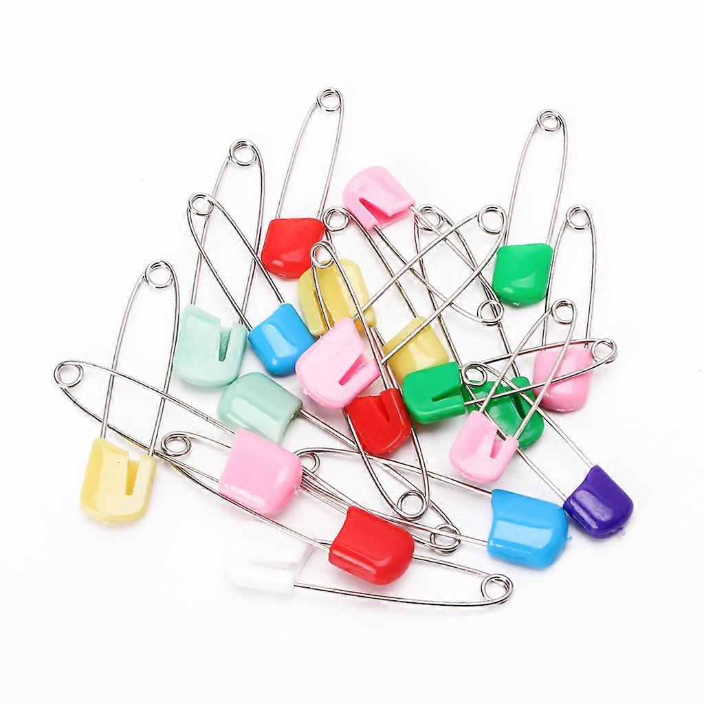 20Pcs Baby Infant Child Cloth Nappy Diaper Pins Safety Locking Holder Colorful | Fruugo UK