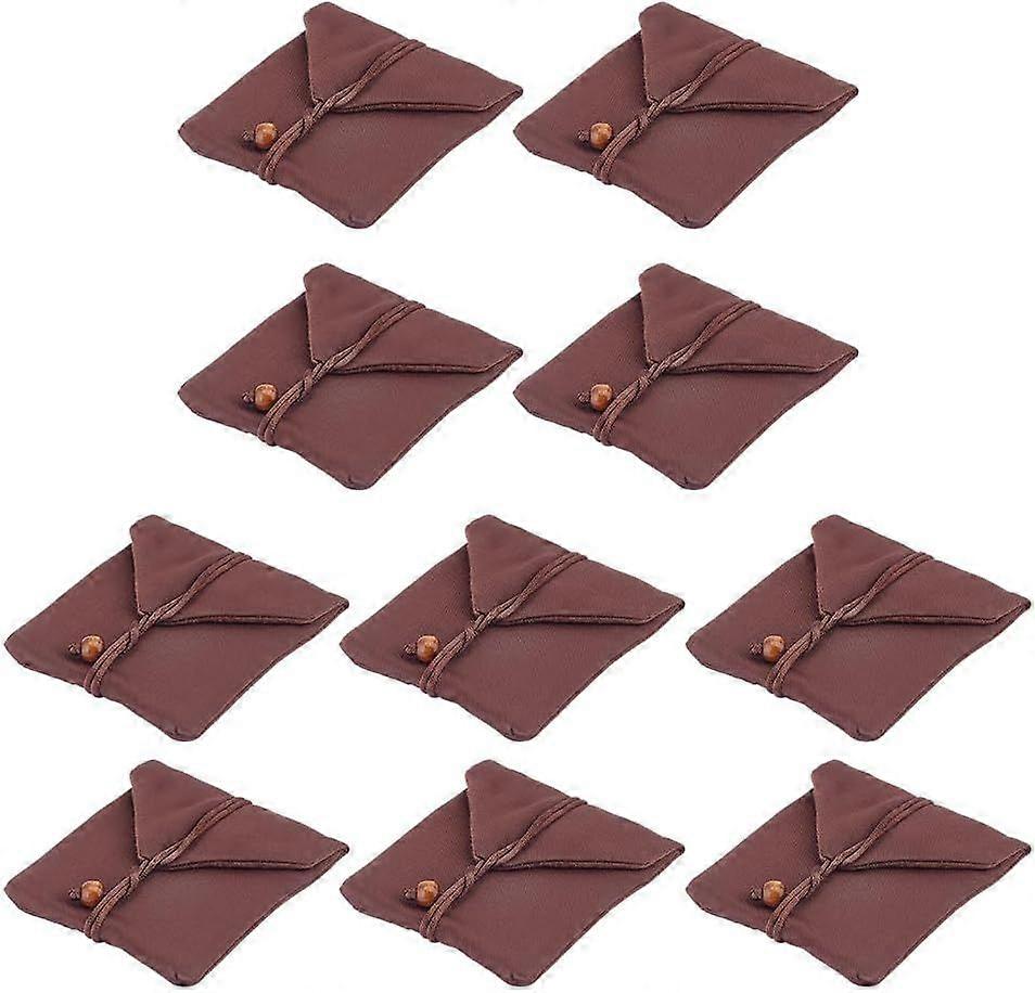 10 Pcs Cloth Jewelry Bags, Rectangle Velvet Jewelry Storage Pouches ...