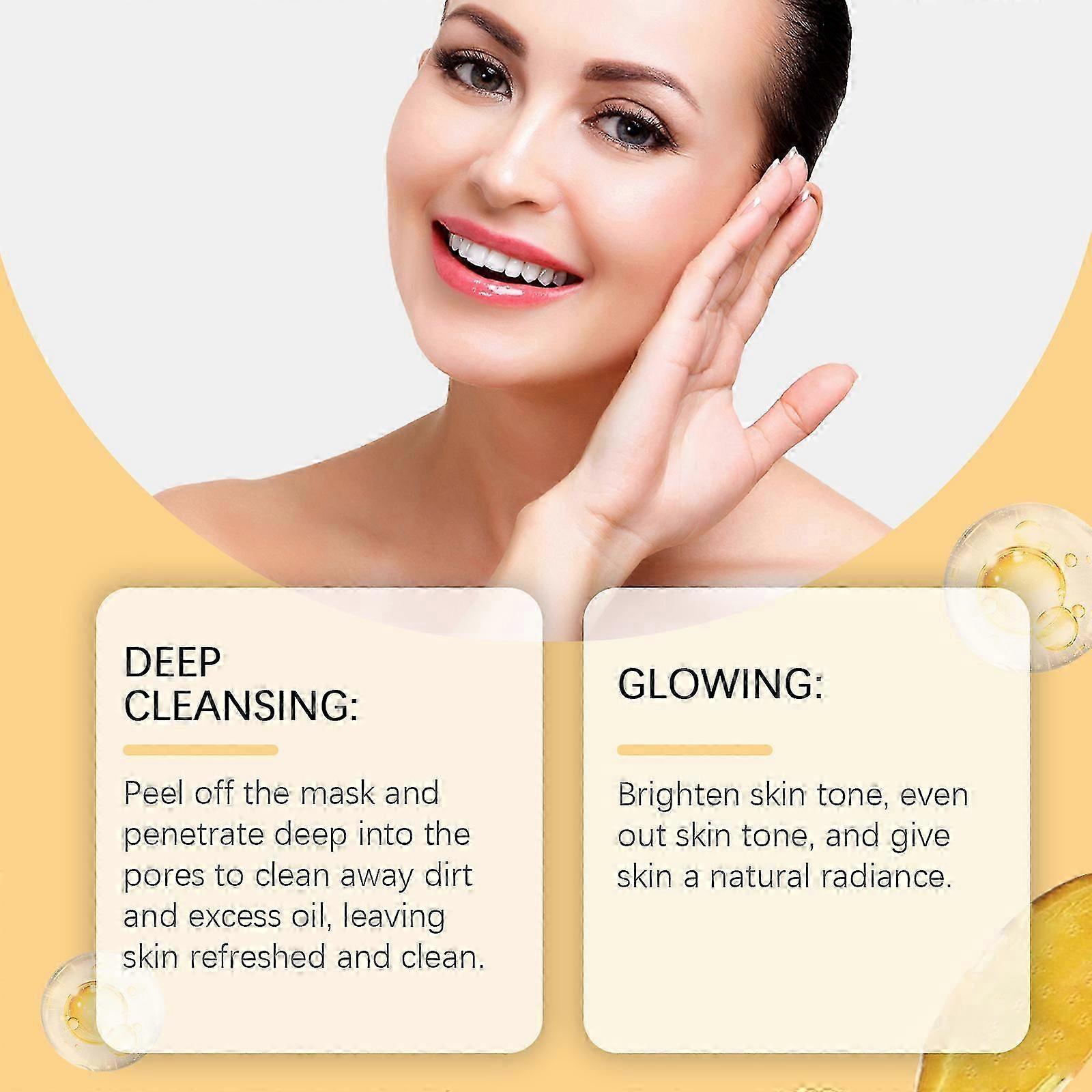 Turmeric Peel Mask Deeply Cleanses Skin, Delicate Pores, Brightens Skin ...