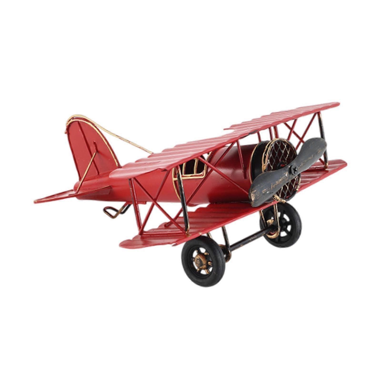 Airplane Plane Model Ornaments Photo Props Handicraft Figurine ...