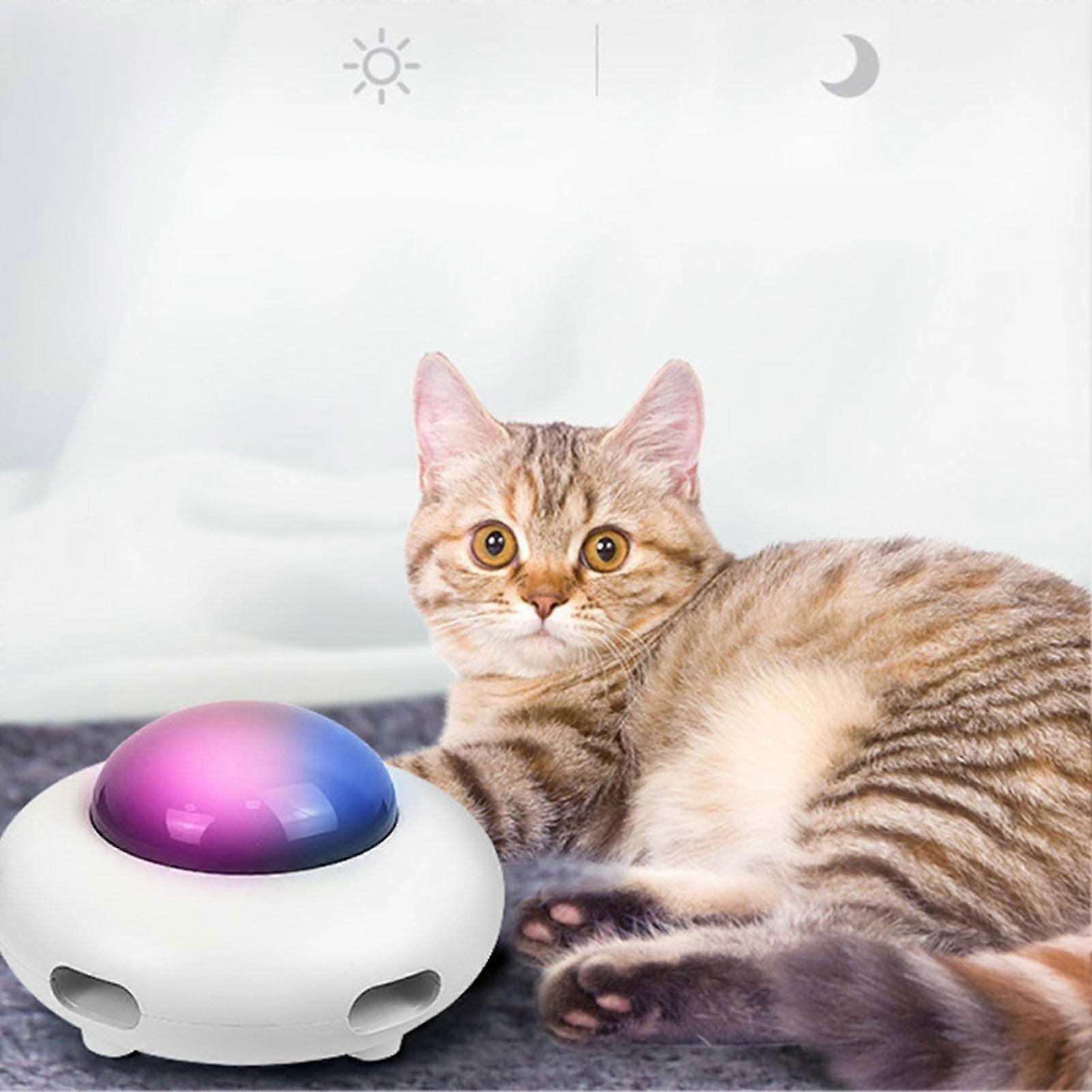Interactive Cat Toy Automatic Electric Intelligent Kitten Teaser Toy ...