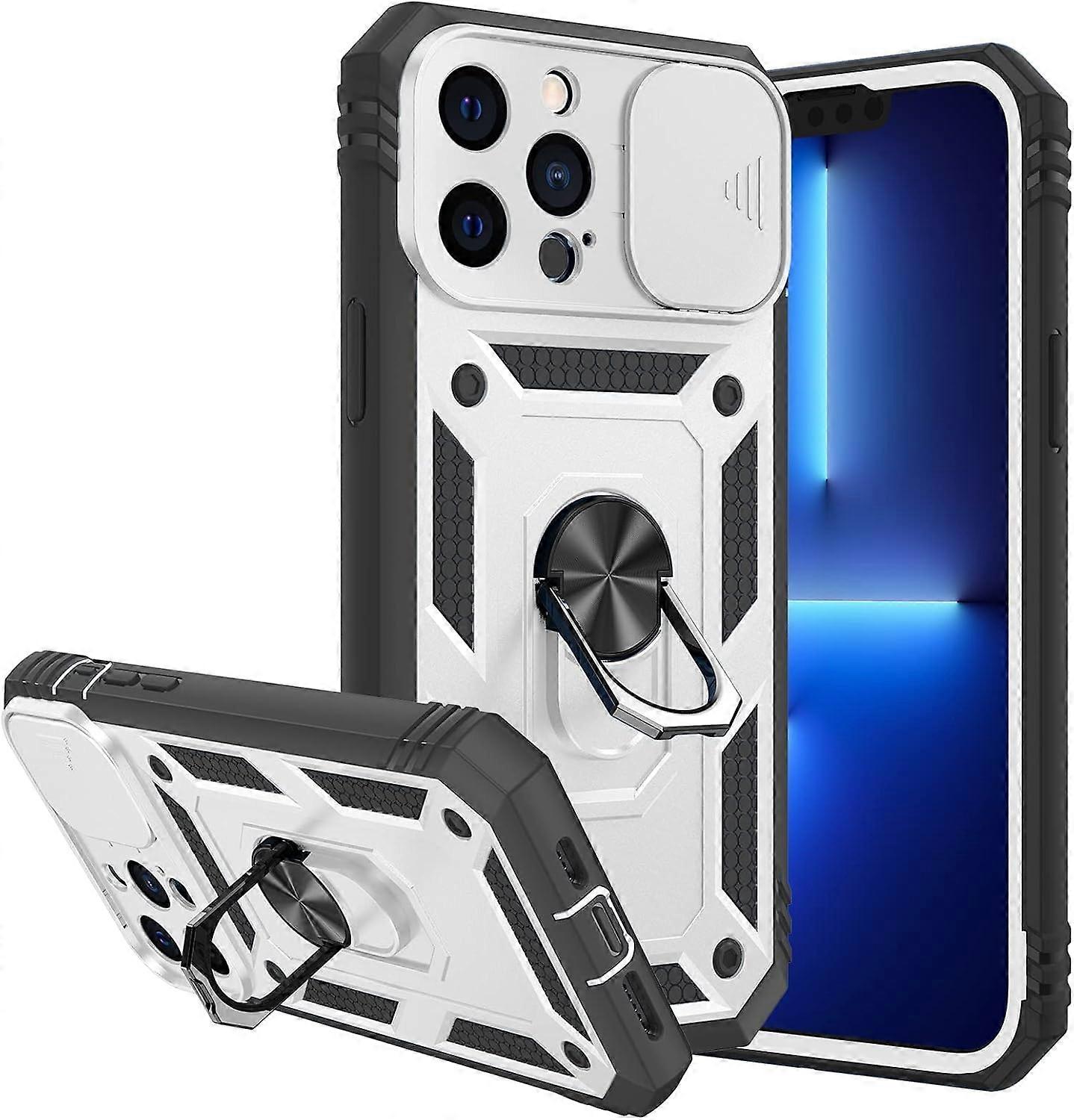 Armor Case for iPhone 13 Pro Max, Military Grade Protection Slide ...