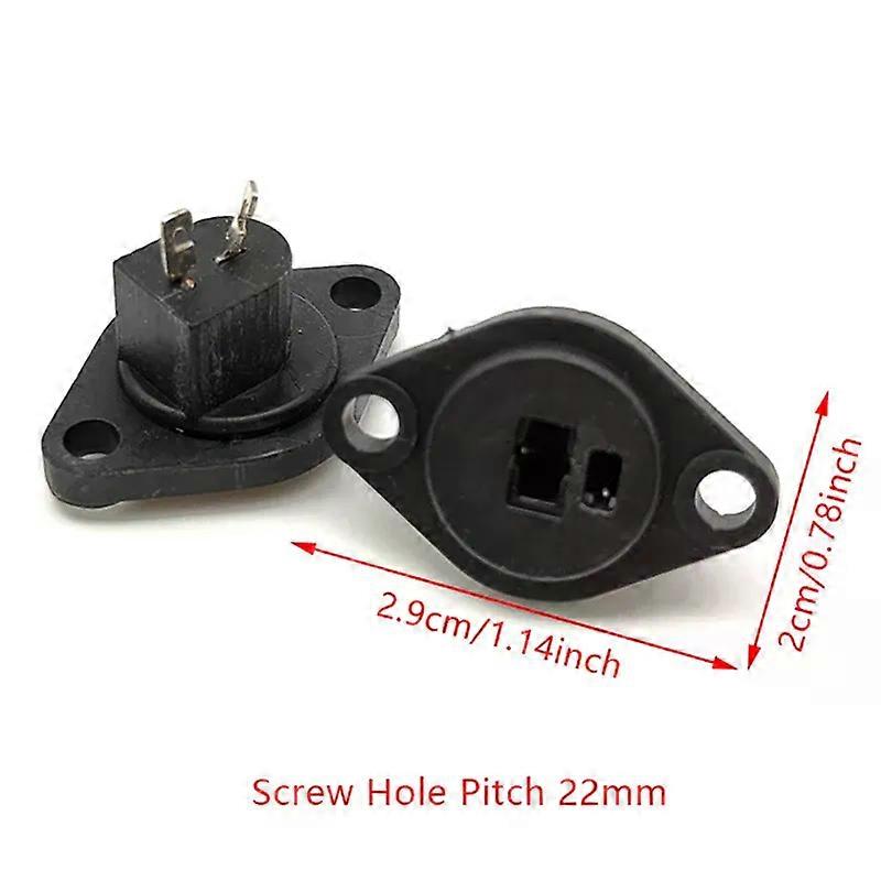 2 Pin DIN Speaker Wire Plug 2P Hifi Loudspeaker Cable Solder Connector ...