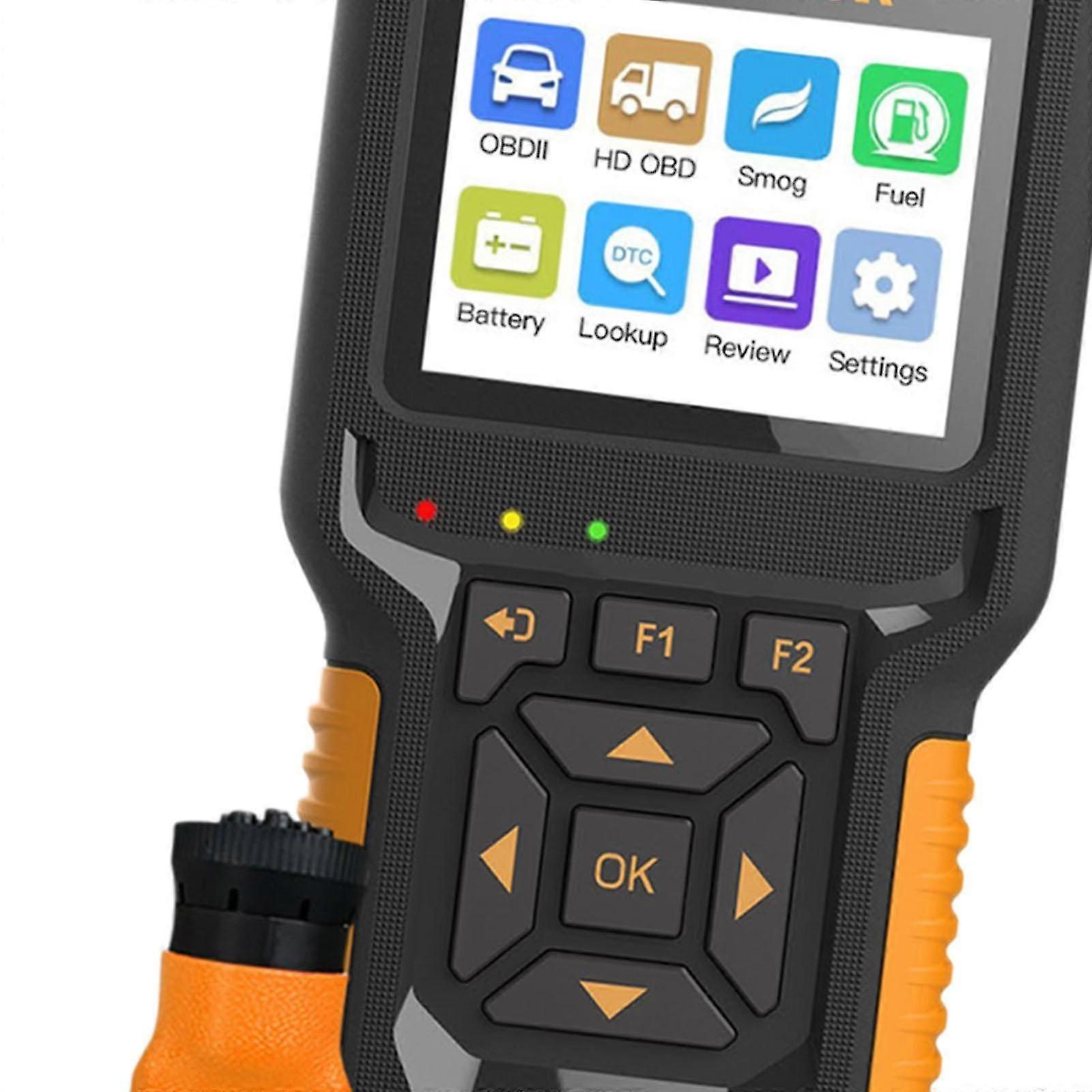 2026 New OBD2 Scanner Portable 12V-24V Handheld Car Engine Fault Code ...