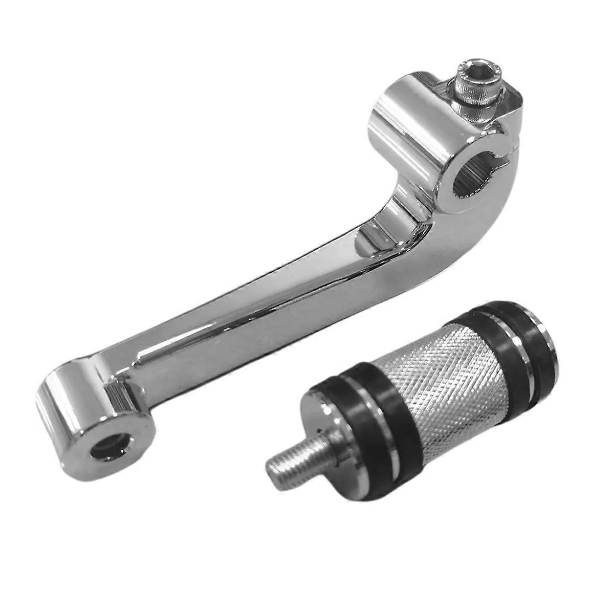 Chrome Mid Control Shift Lever Shifter with Pedal for Harley Sportster ...