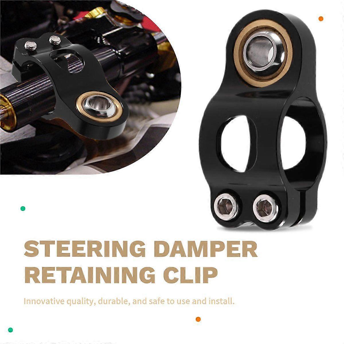 Motorcycle Steering Damper Retaining Clip Steering Stabilizer Base Clip ...