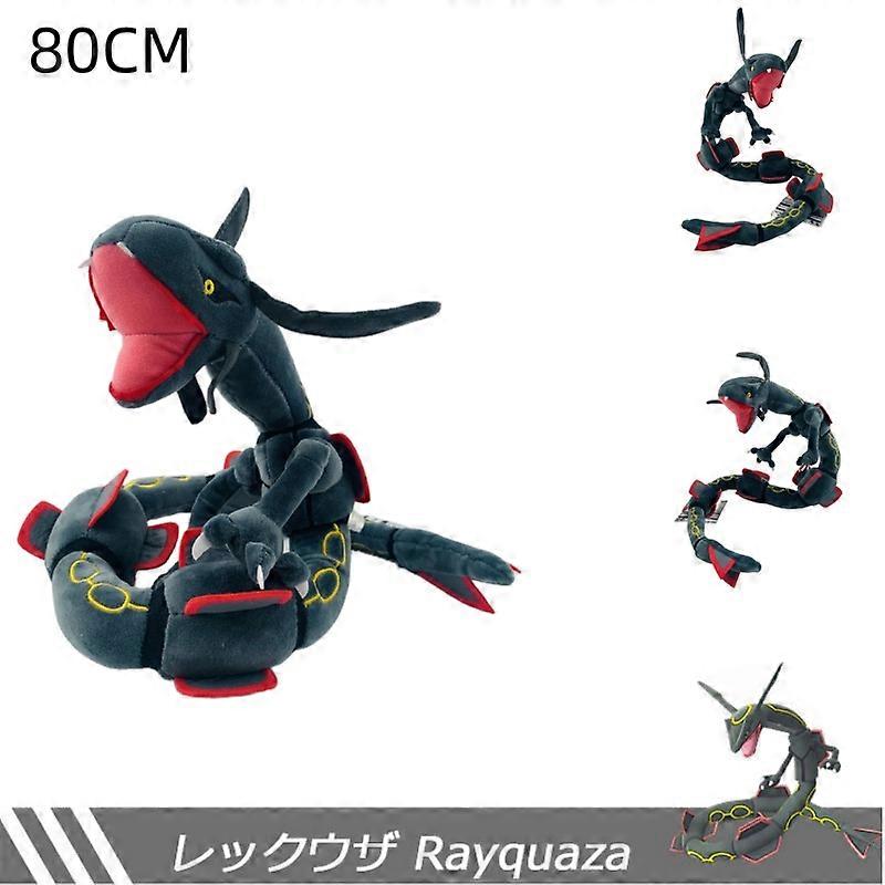 Black Pokemon Stuffed Toys Pikachu Umbreon Psyduck Snorlax Mew Rayquaza ...