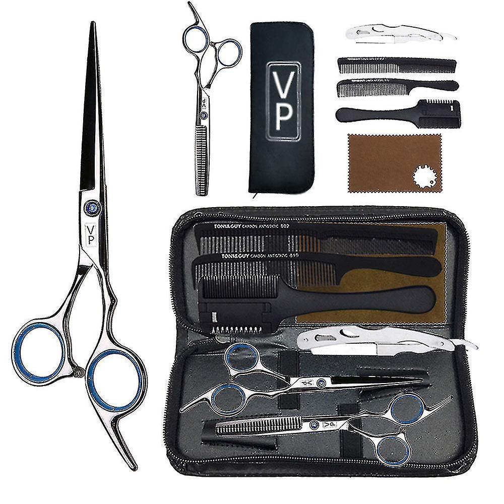 Professional Hairdressing Haircut Scissors 6 Inch 440c Barber Shop ...