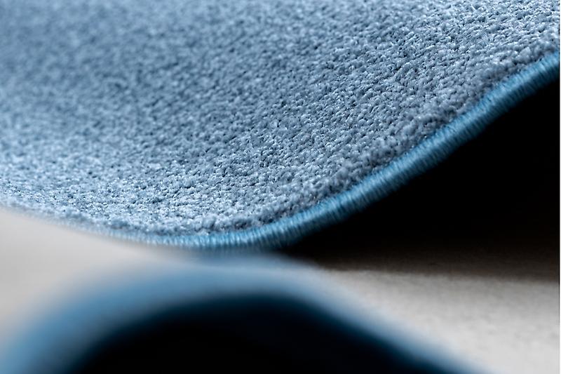 Carpet, round SANTA FE blue 74 plain, flat, one colour | Fruugo US