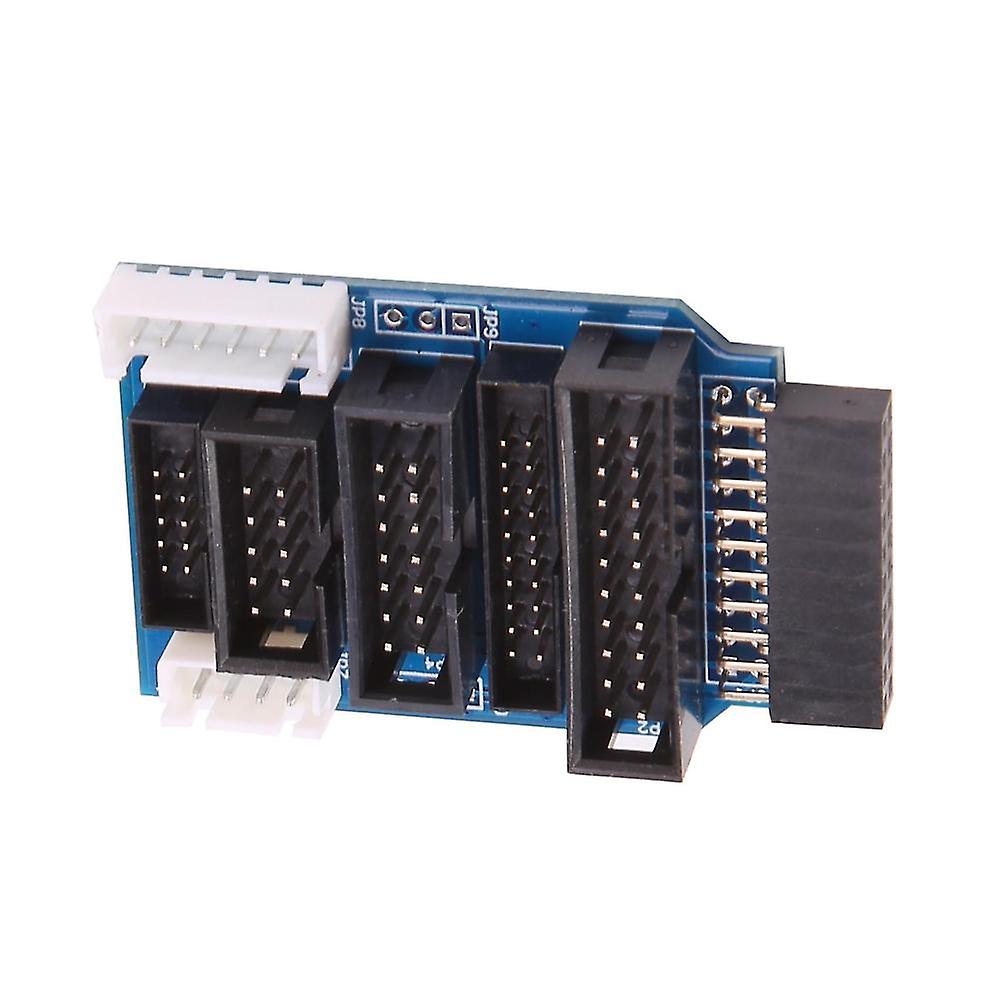 Emulator V8 Jtag Adapter Converter For With 7pcs 4 Pin 6 Pin 10pin 20 ...