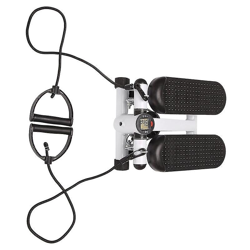 Mini trappe stepper med modstandsbånd og lcd-skærm bærbar trappe ...