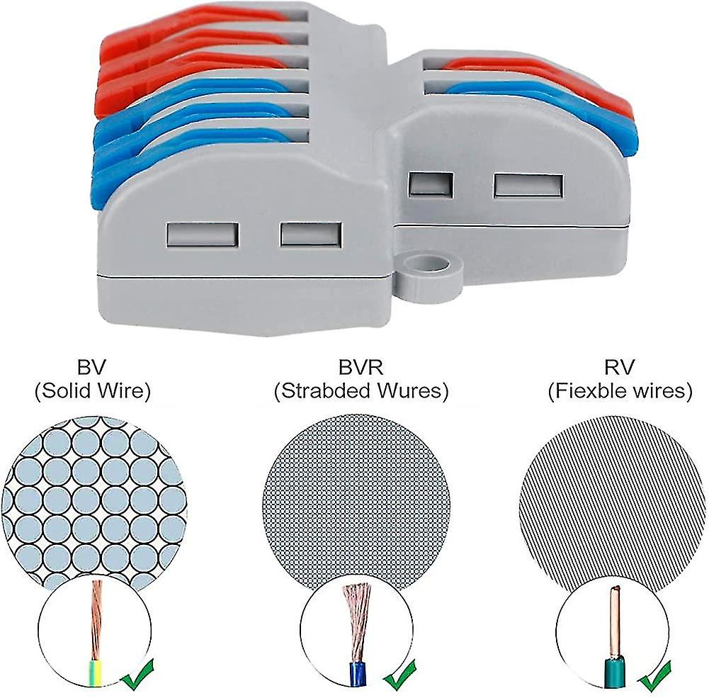 6 Pieces Terminal, Electric Domino, Electric Connector, Electric Sugar ...