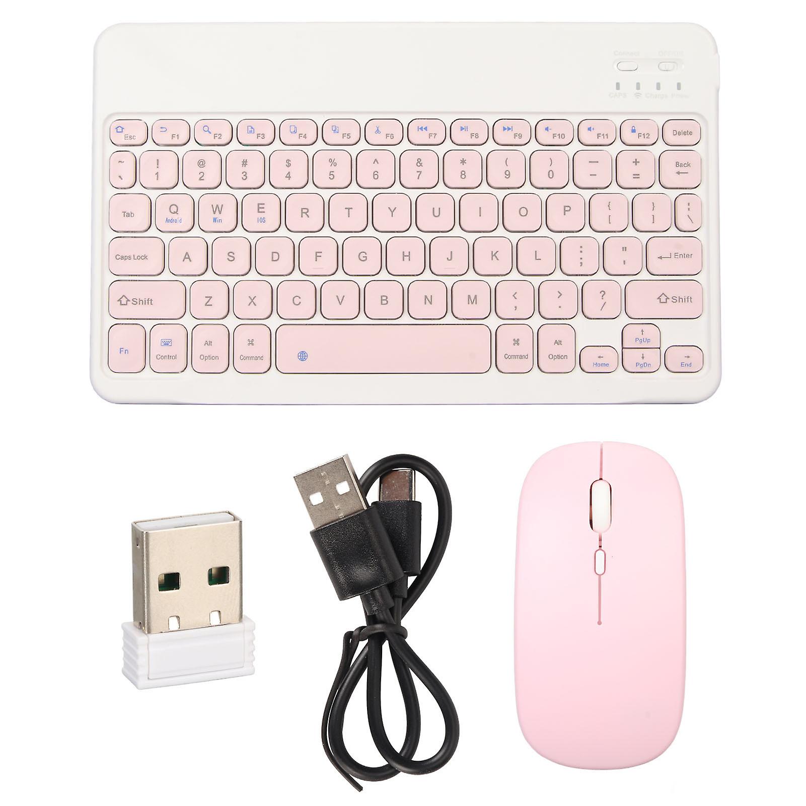 Keyboard and Mouse Combo Wireless Bluetooth Keyboard and Mouse Set ...