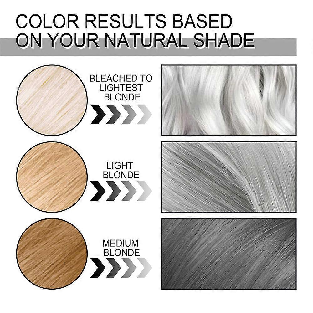 Gray Permanent Hair Dye Long Lasting Permanent Hair Colour Hair Care ...