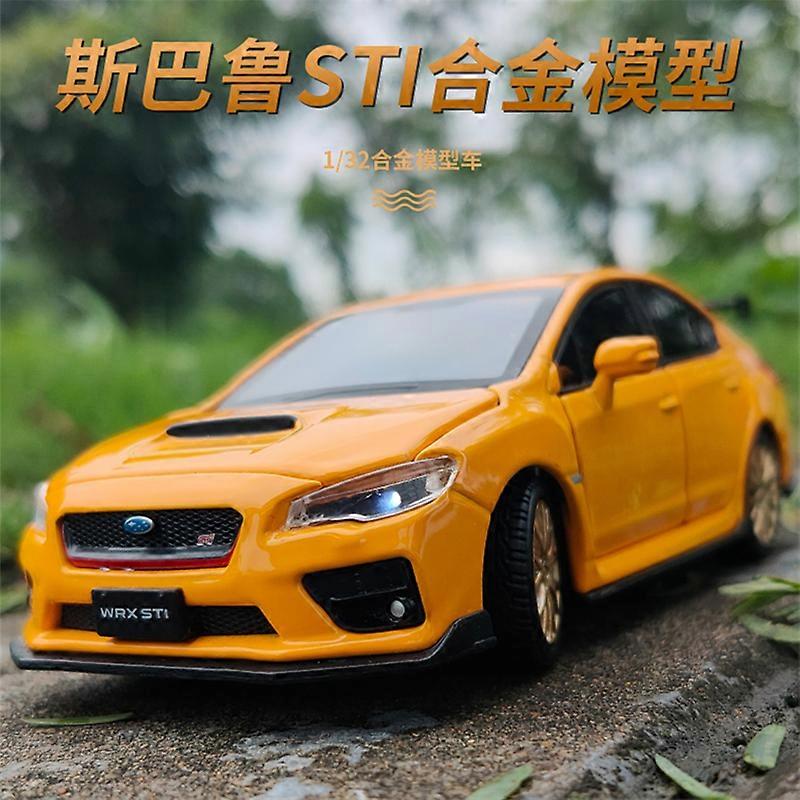 1/32 Subarus WRX STI Alloy Sports Car Model Diecast Metal Simulation ...