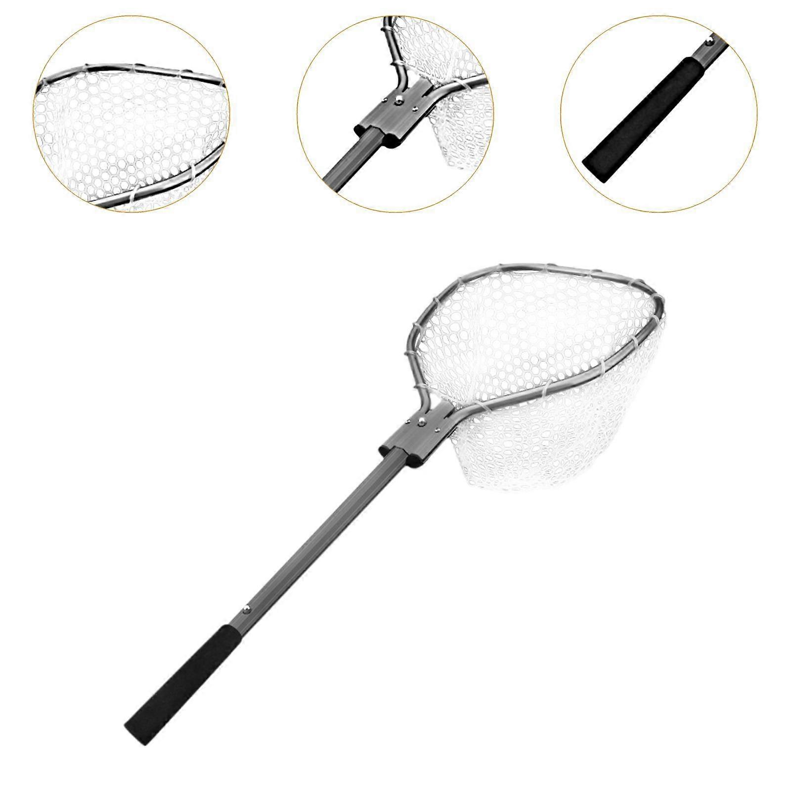 Fishing Mesh Net Wading Net Equipment Freshwater Fish Catching ...