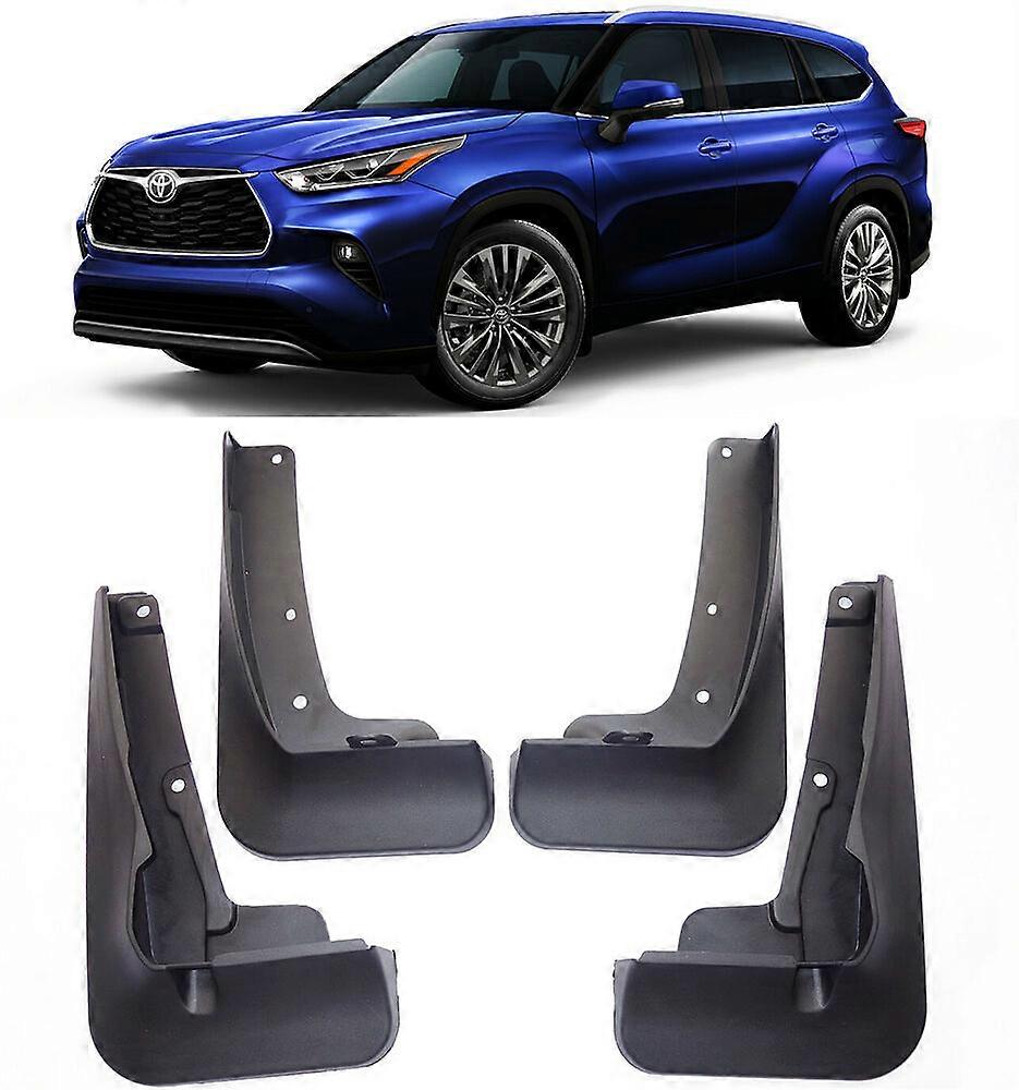 Front & Rear Splash Guards Mud Flaps FOR 2020-2024 TOYOTA Highlander ...