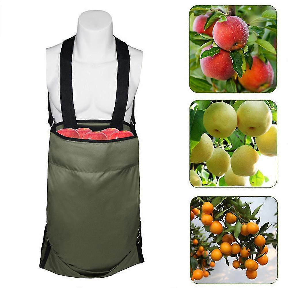 Waterproof Harvest Apple Picking Bag Pouch, Fruit Storage Apron For Outdoor Farm Orchard | Fruugo UK
