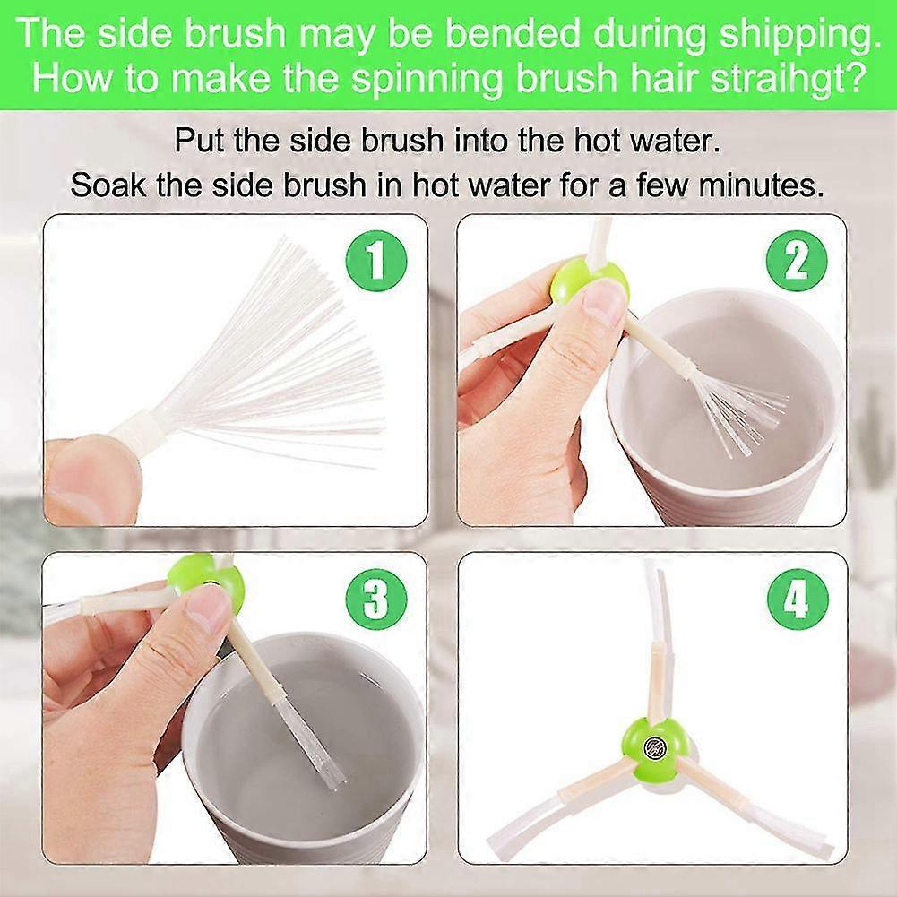 20pcs Main Side Brush Dust Bag For J7 J7+ I7 I7+ I3 I3+ I4 I4+ I6 I6+ I8 I8+ E5 E6 E7 Vacuum Access