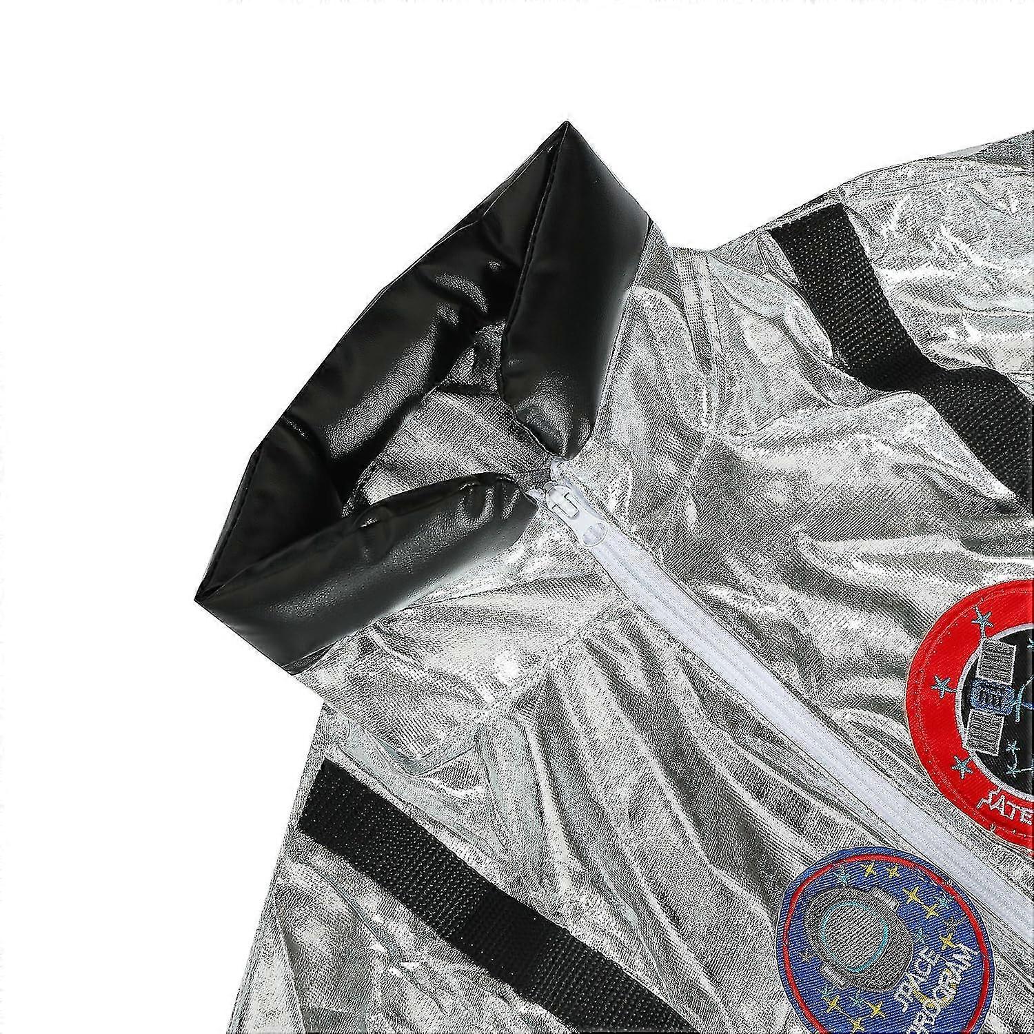 Astronaut Costume Space Suit For Adult Cosplay Costumes, Zipper Silver ...