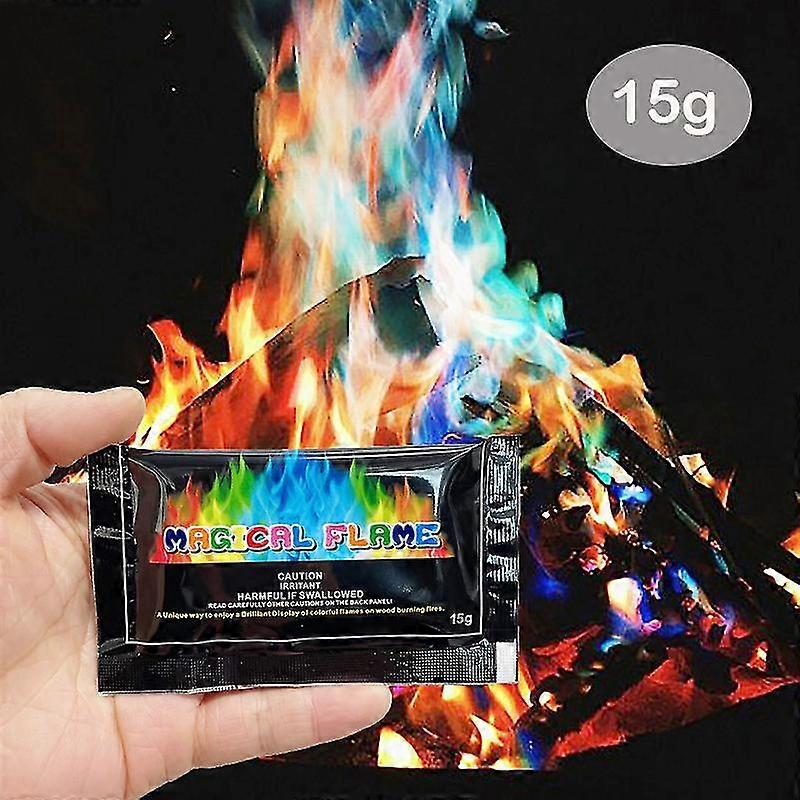 10pcs Magical Flames Fire Color Changing Packets For Fire Pit ...