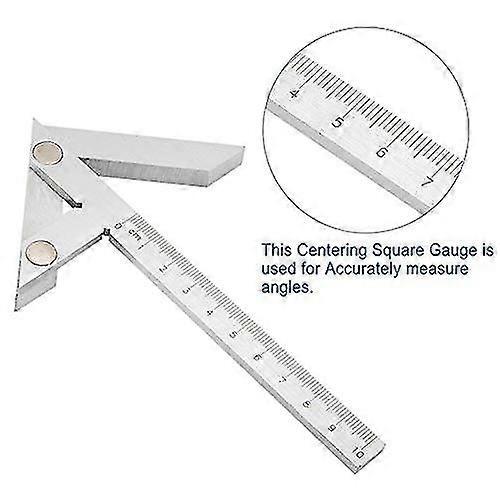 Square Centering Gauge, Center Gauge Ruler, Angle Measuring Tools ...