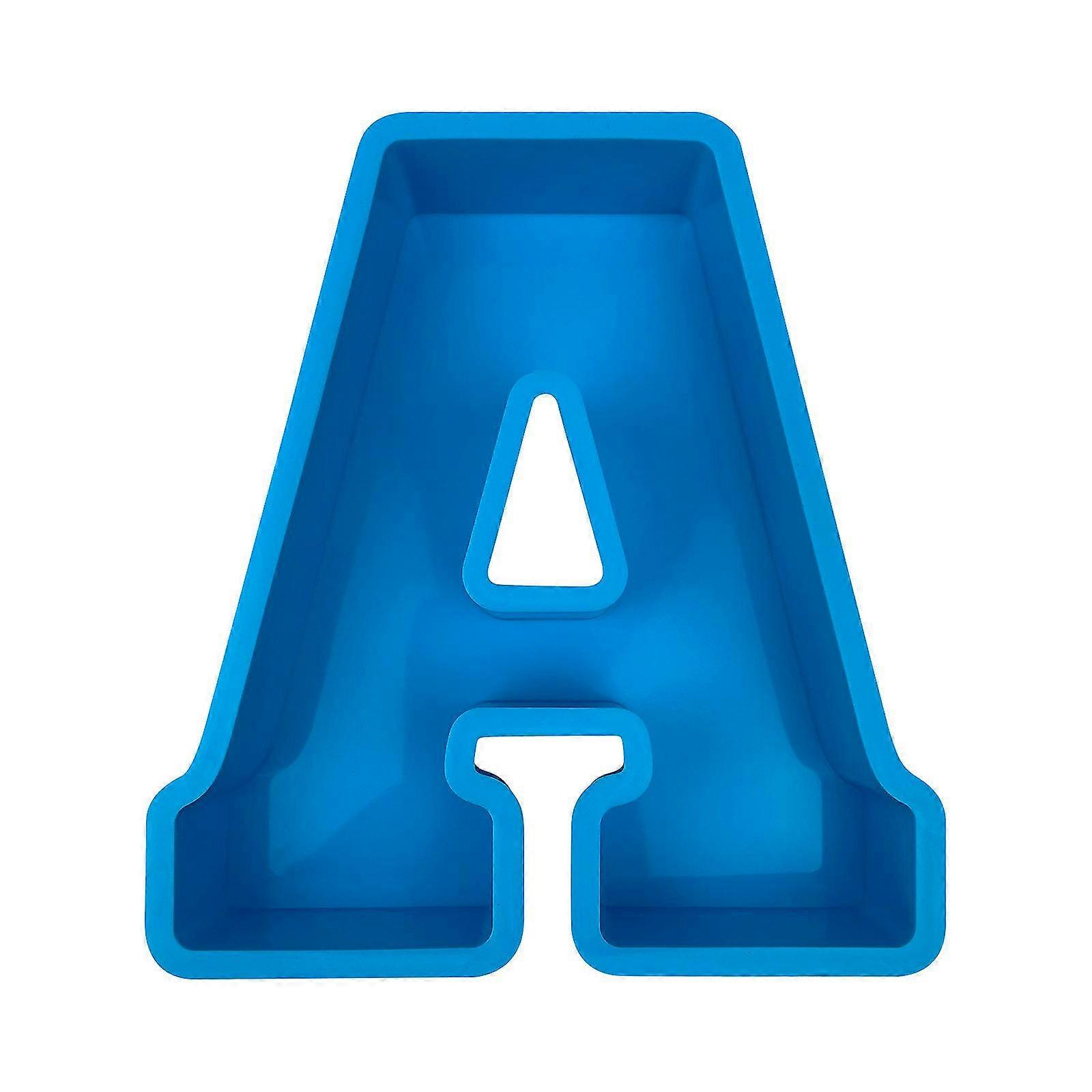 Alfabet Cake Bakvorm Engelse Letter Siliconen Vorm 3D Alfabet Letter ...