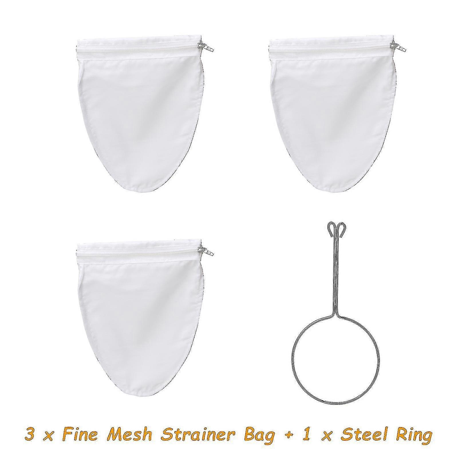 Ultra Fine Mesh Filter Bag, Commercial Reusable Food Filter Bag And ...