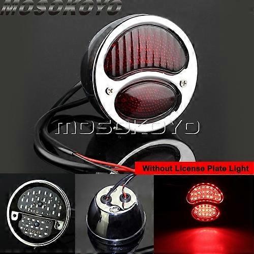 Old School Retro Motorcycle 12v LED Tail Light For Harley Chopper ...