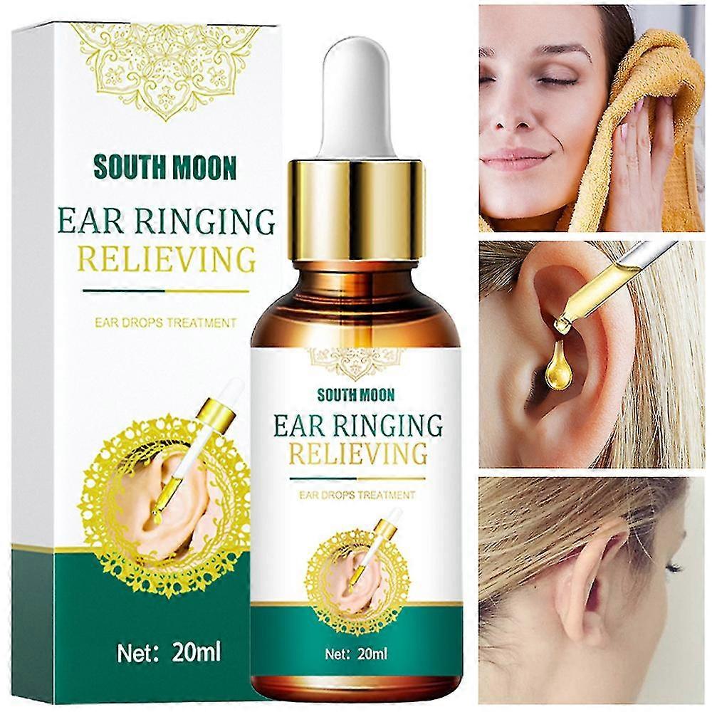 20ml Ear Ringing Treatment Oil Relieve Drops Liquid Ear Ringing ...
